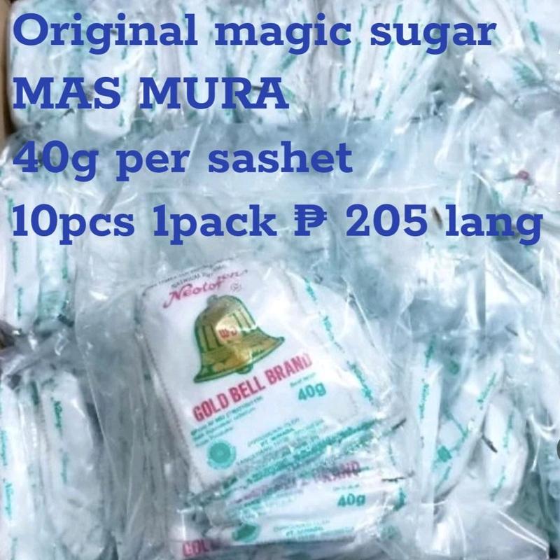 NEOTOGEN MAGIC SUGAR 40g per sashet 10pc 1pack brand gold bell - TikTok ...