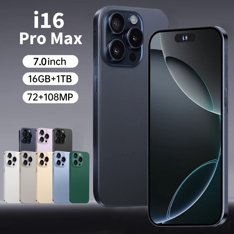 Telefon Pintar Android 5G, Skrin HD 6.8 inci, 16 + 1T, Sesua - TikTok ...