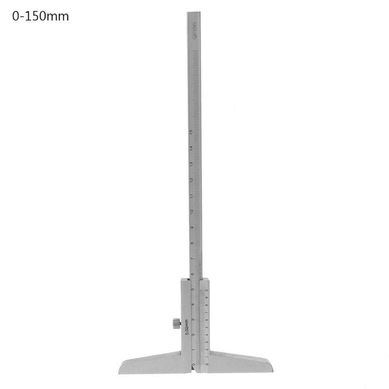 Deep Vernier Caliper High Precision Stainless Steel Depth Gauge ...