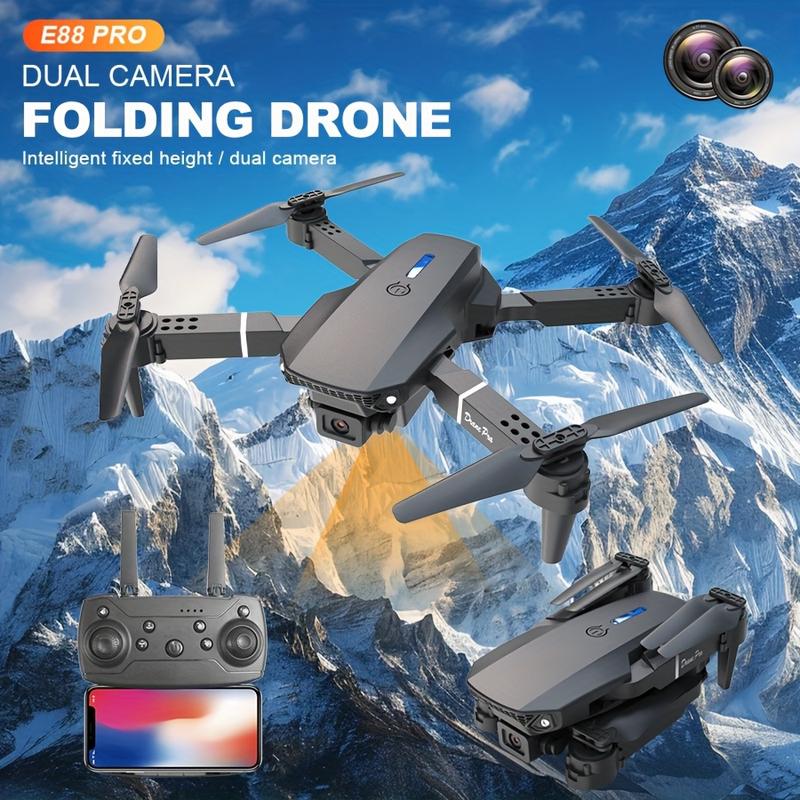 Portable Foldable Drone - Dual SD Cameras, FPV Real-time Video ...
