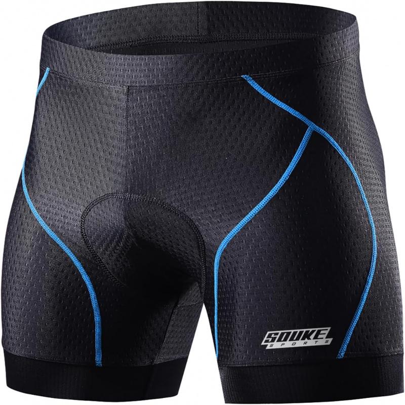 Men's Cycling Underwear Shorts 4D Padded Bike Bicycle MTB Liner ...