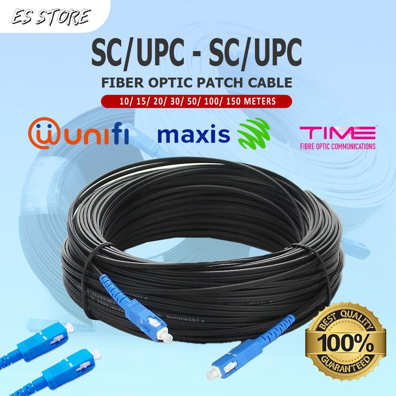 SC/UPC SC/UPC Jumper FTTH In / Outdoor Drop Patch Cord SC TO - TikTok ...