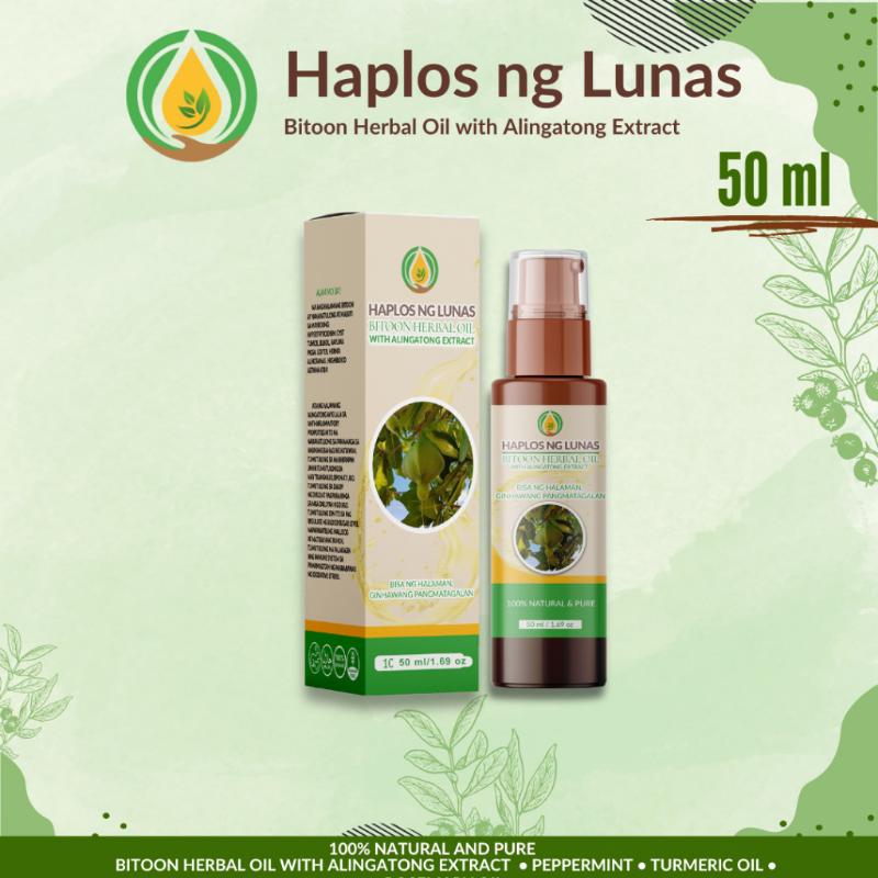 Haplos ng Lunas Bitoon Herbal Oil with Alingatong Extract Oi - TikTok ...