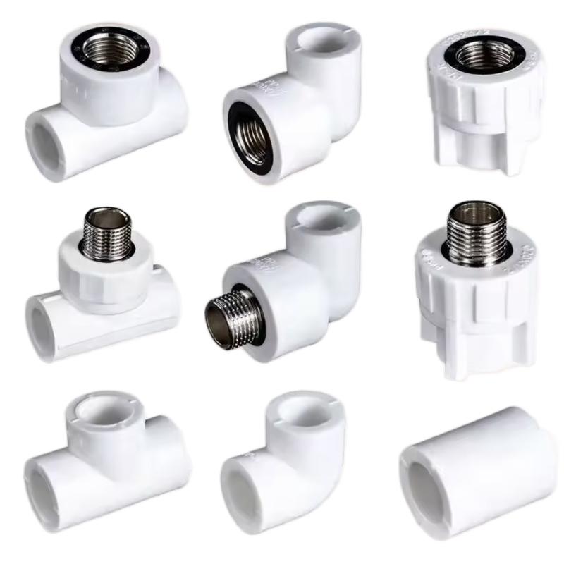 PPR Fittings Elbow 90°,45° , Tee , Coupling , Cap , Plug ,1/2(20mm ...