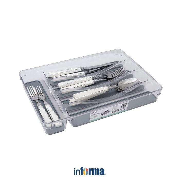 Jual Informa Rave Tempat Peralatan Makan Organizer Sendok Garpu Sekat ...