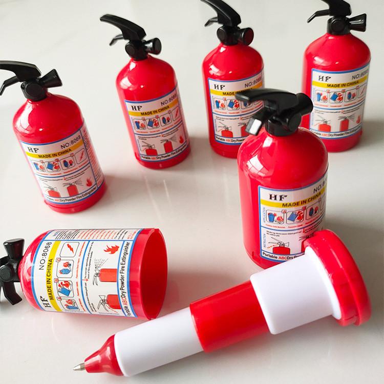 Cute Fire Extinguisher Gas Cylinder Retractable Pen Student Stationery ...