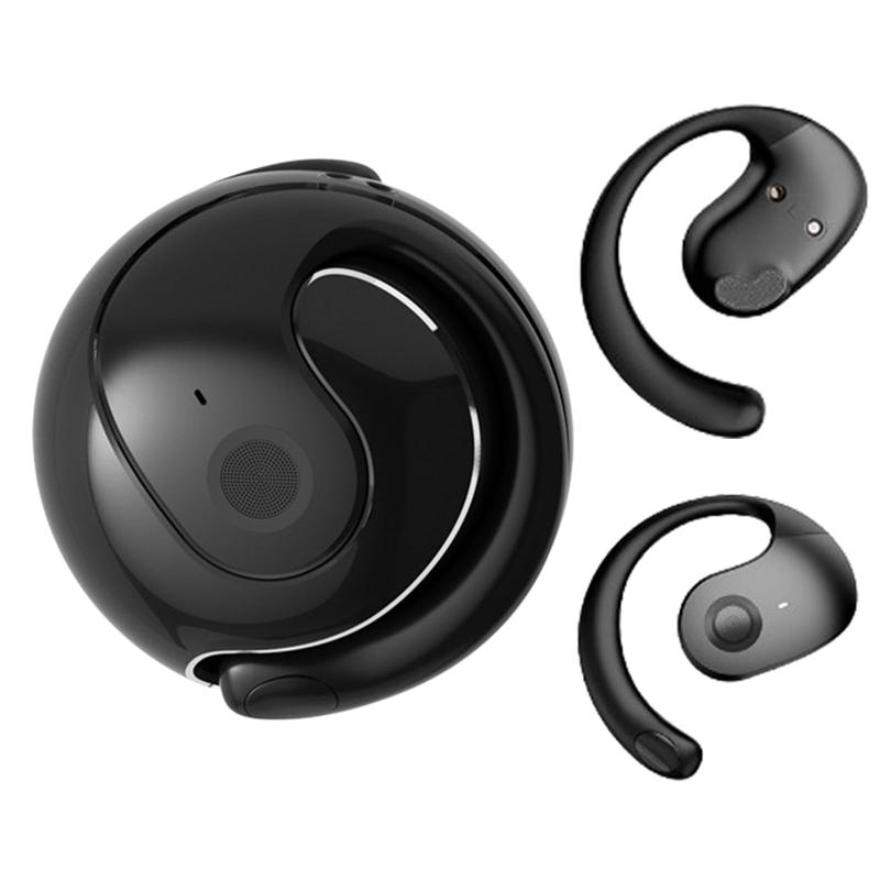 Open Ear Earbuds Wireless Out of Ear Bluetooth 5.3 Noise Canceling ...