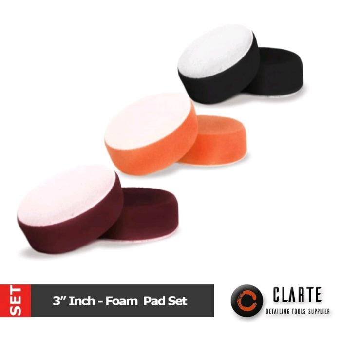 Jual Foam Pad SET - 3"Inch - Germany Material Foam - Hitam - Jakarta ...