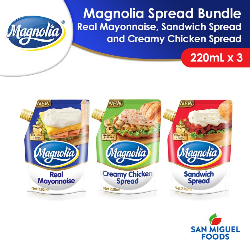 MAGNOLIA Spread Bundle - Real Mayonnaise 220ML Creamy Chicke - TikTok ...