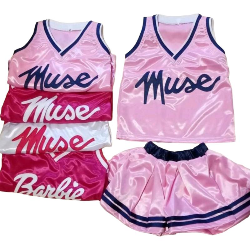 Terno skirt jersey muse barbie for kids - TikTok Shop Philippines