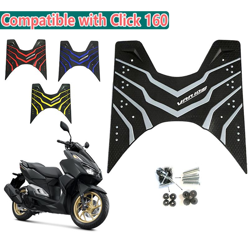 Honda click 160 Footboard Rubber Matting With Bolts For clic - TikTok ...