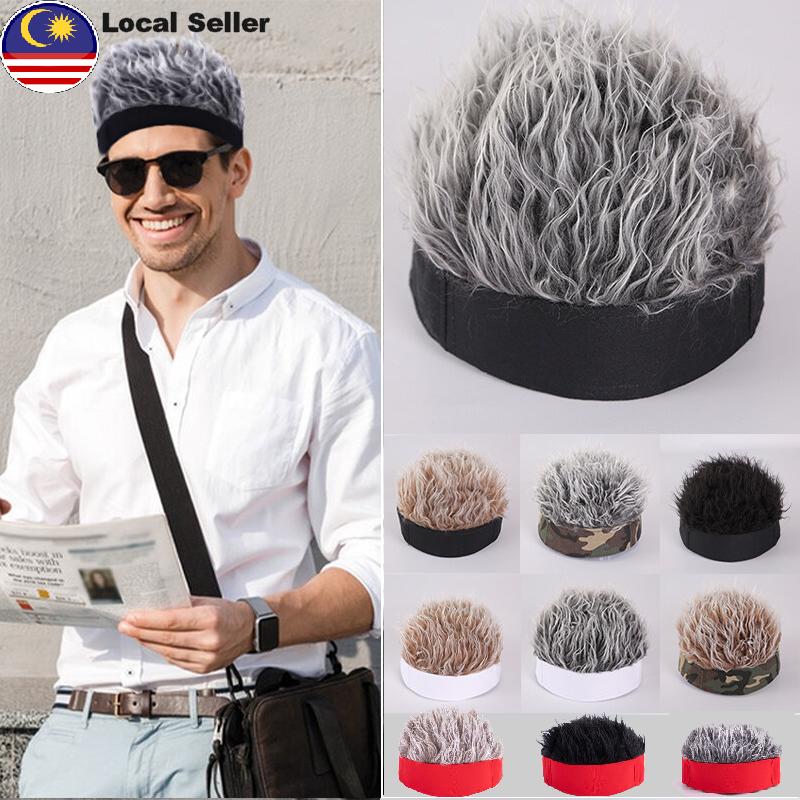 Topi Pemilik Fesyen Topi Wig Hip Hop Lelaki Wanita Topi Rata - TikTok ...
