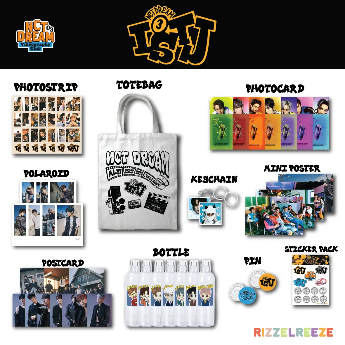 FANKIT NCT DREAM ISTJ/FANKIT KPOP/FANKIT NCT DREAM - Shop | Tokopedia