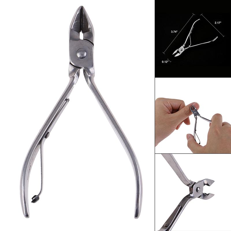 Nail Art Cuticle Nipper Cutter Clipper Manicure Pedicure Stainless ...