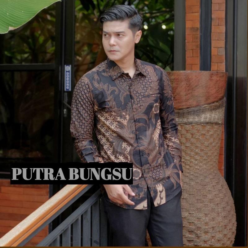 MAHESA Kemeja batik pria lengan panjang bahan katun prima halus - Shop | Tokopedia