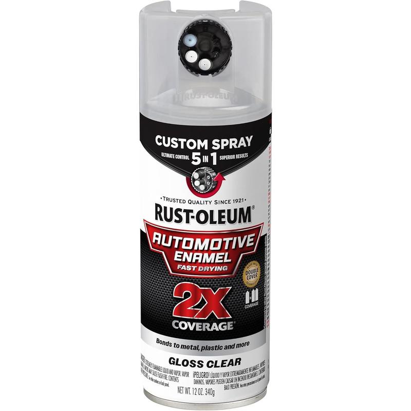 Rust-Oleum 2X Automotive Enamel Custom Spray 5-in-1 Spray Paint ...
