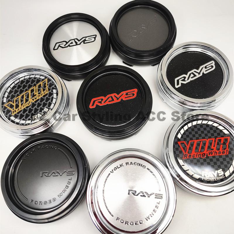 4PCS 66mm Wheel Center Caps - Hub Covers for Rays VOLK CE28, - TikTok ...