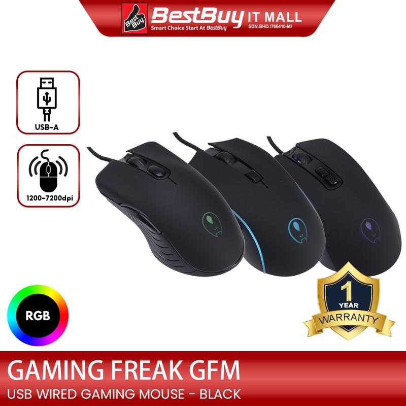 GAMING FREAK GFM USB WIRED GAMING MOUSE - TikTok Shop Malaysia