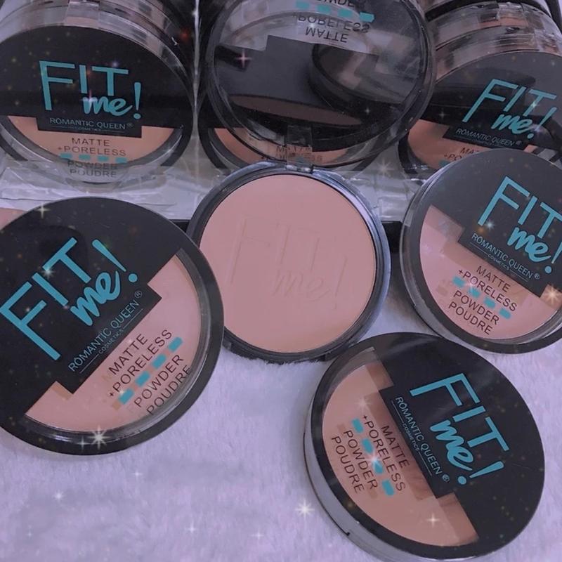 Matte+Poreless Powder/ Make Up Beauty Powder Fit Me Compact Powder ...