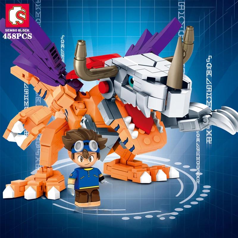 SEMBO BLOCK Building Blocks Digimon Adventure Anime Garuru Mon - TikTok ...