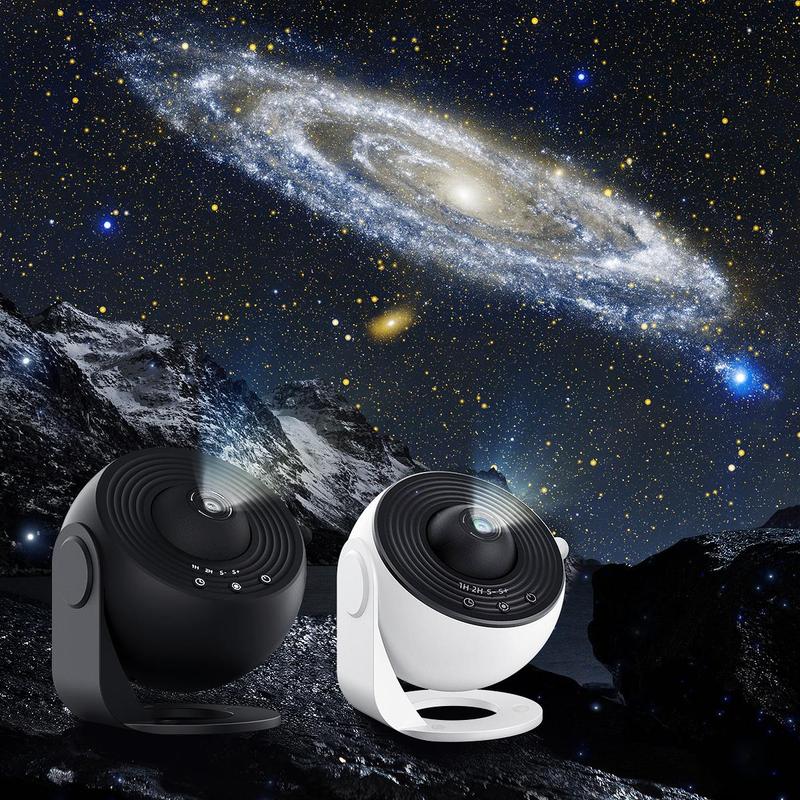 USB Powered Galaxy Star Projector Light, 360° Rotating Star Projector ...