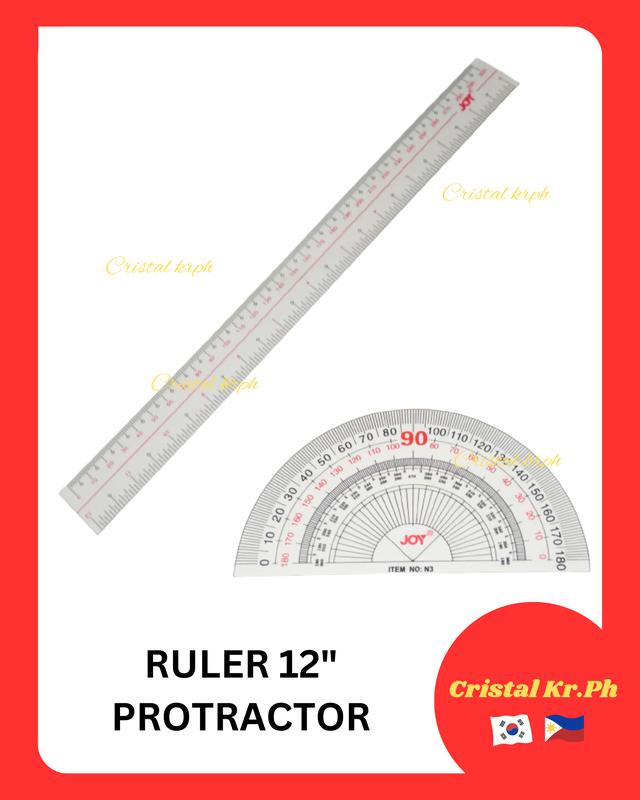 Joy Ruler Flexible 12" or Protractor Big Sold Per Piece - TikTok Shop ...