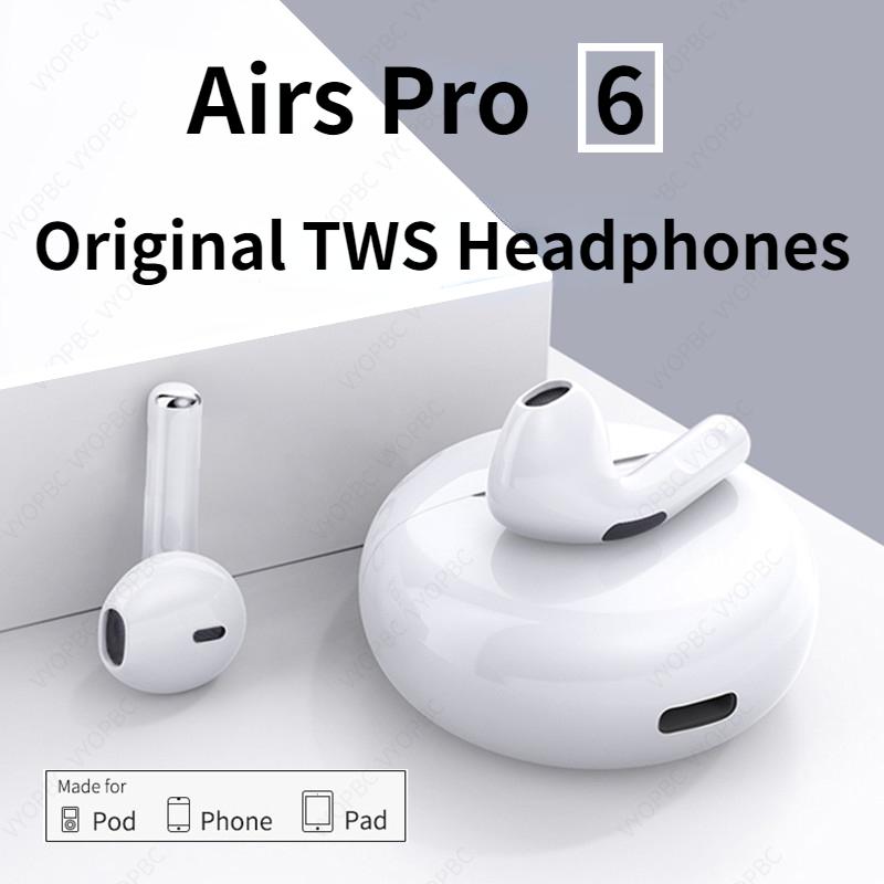 Original Air Pro 6 TWS Wireless Bluetooth Earphones Mini Pod - TikTok ...