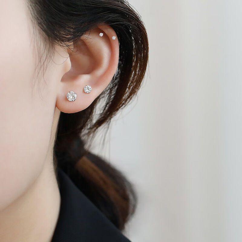 Anting-anting S925 Mewah, Ketibaan Baru, Hipoalergenik, Skru - TikTok ...