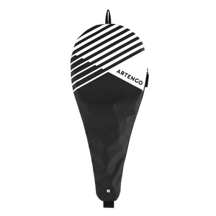 Tas raket tenis tennis racket bag cover black white - Shop | Tokopedia