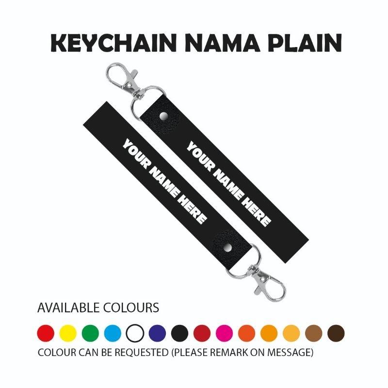 Keychain Nama Custom Name Sublimation Keychain Keyring Personalized ...