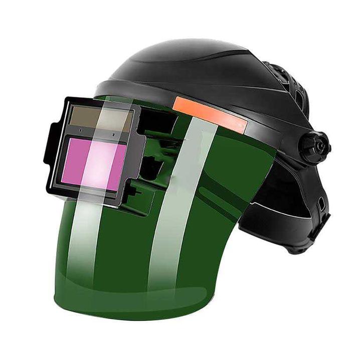 Jual COD Alat Helm Kedok Topeng Kacamata Las Welding Listrik Hitam Full ...