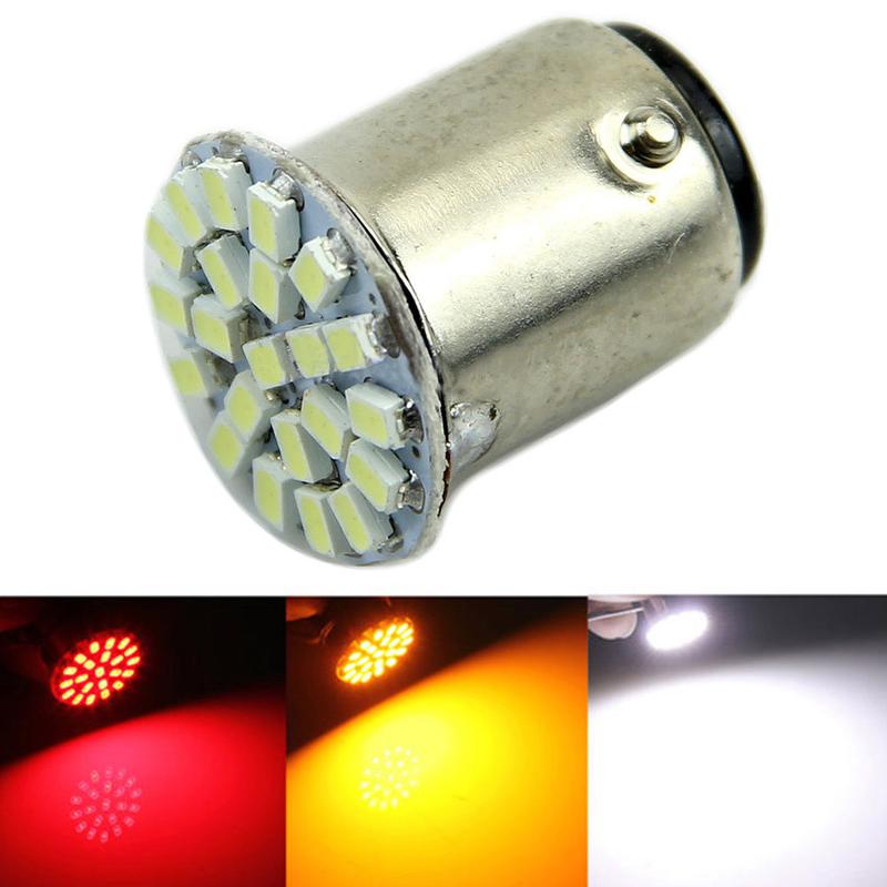 Mentol Lampu Brek Auto Kereta LED, 12V, 1157 BAY15D Putih, 2 - TikTok ...