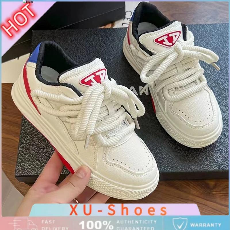 【COD】New style women's shoes all-match thick-soled panda shoes - TikTok ...