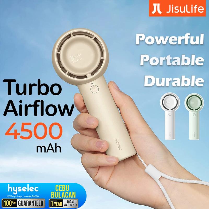 JISULIFE Handheld Fan Life5 4500mAh FA42 Mobile Rechargeable - TikTok ...