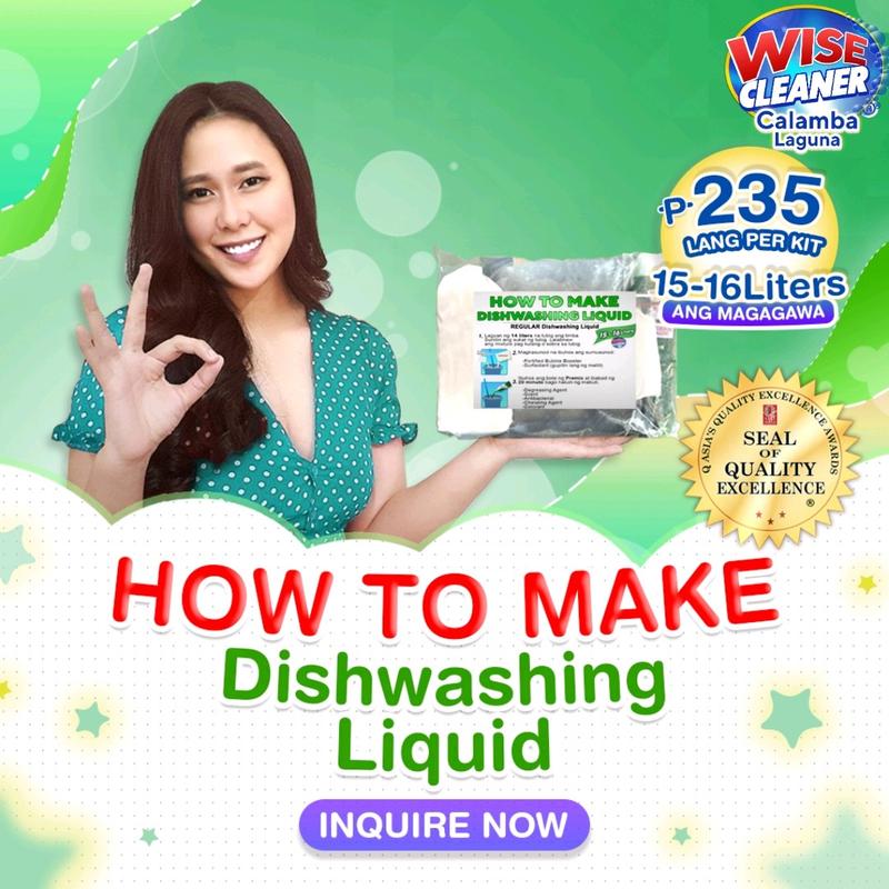WISE CLEANER DIY DISHWASHING LIQUID KIT Liquid - TikTok Shop Philippines