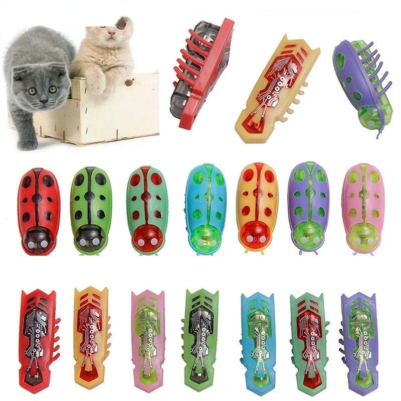 Pet Interactive Electric Bug Cat Toy Cat Escape Obstacle Automatic ...