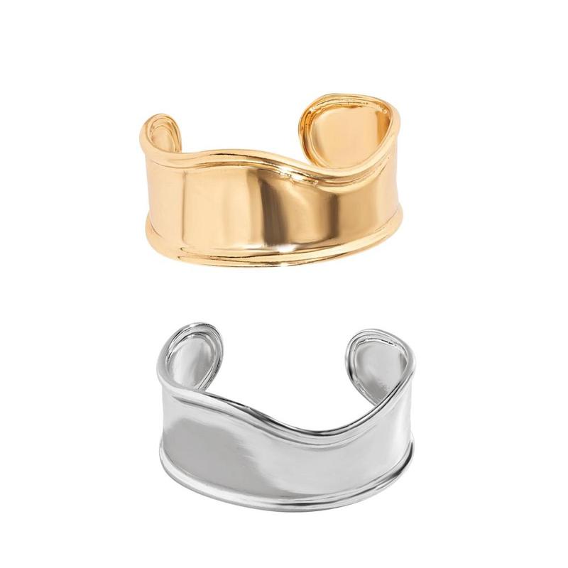 Open Bangle Fashion Cuff Bracelet Jewelry Statement Bracelet - TikTok ...