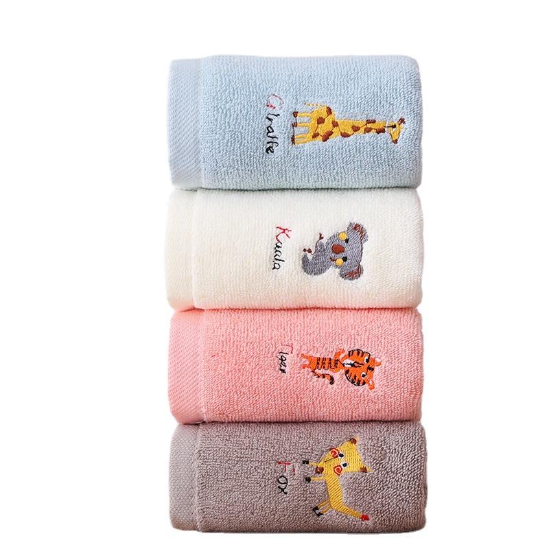 Tuala Bayi, Bahan Kapas, Tuala Mandi, Rekaan Kartun, Sesuai untuk ...