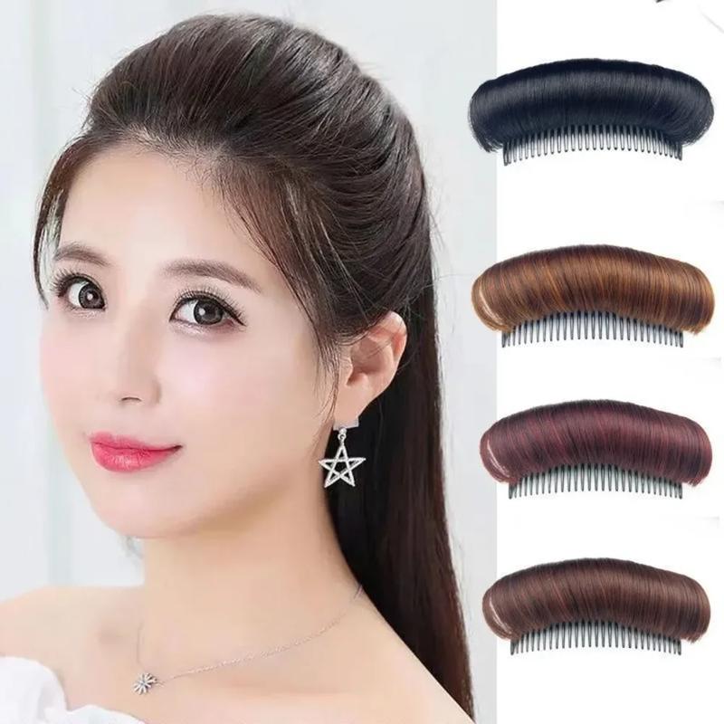 10cm Invisible Fluffy Hair Pad Sponge Clip Puff Hair Head Cushion ...