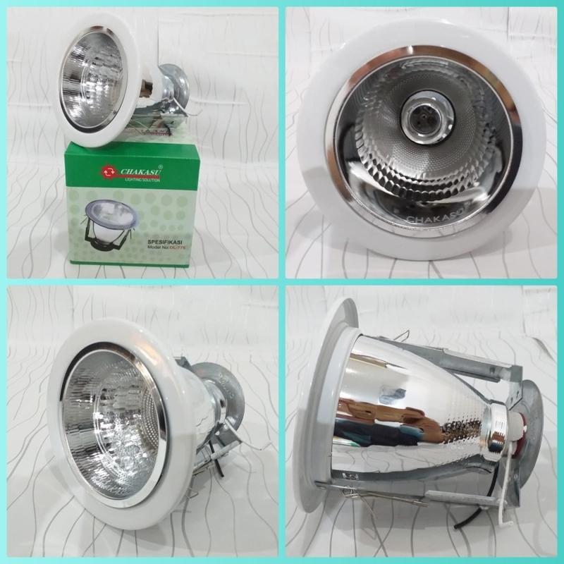 Downlight 4 inch White Model Philips/Fiting Fitting Lampu Tanam - Shop ...
