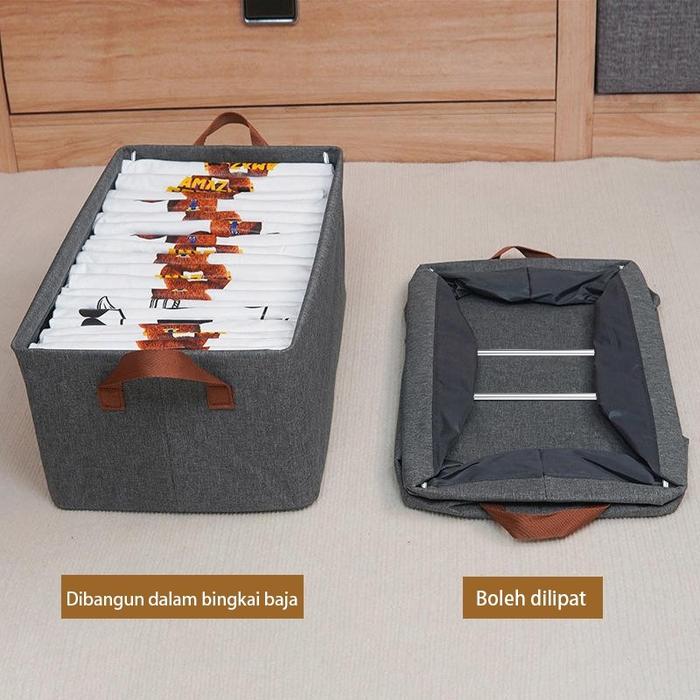 Promo Storage Box Lipat / Kotak Penyimpanan Baju Tahan Air / BOx Baju ...