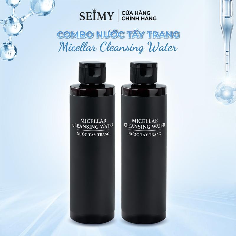 Combo 2 Chai Nước tẩy trang Seimy - Micellar Cleansing Water - TikTok ...