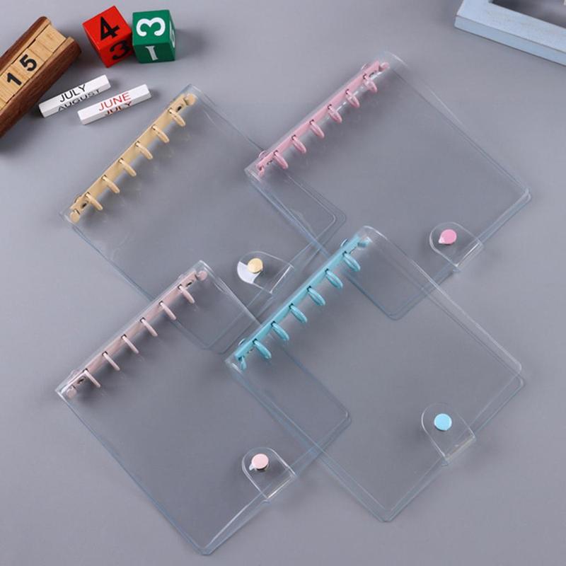 Hudmoav Pvc Clear Binder A6 Binder Transparent Shell Binder Soft ...