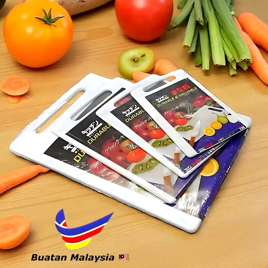 Papan Pemotong Plastik Gred Makanan Papan Dapur Food Grade Plastic ...