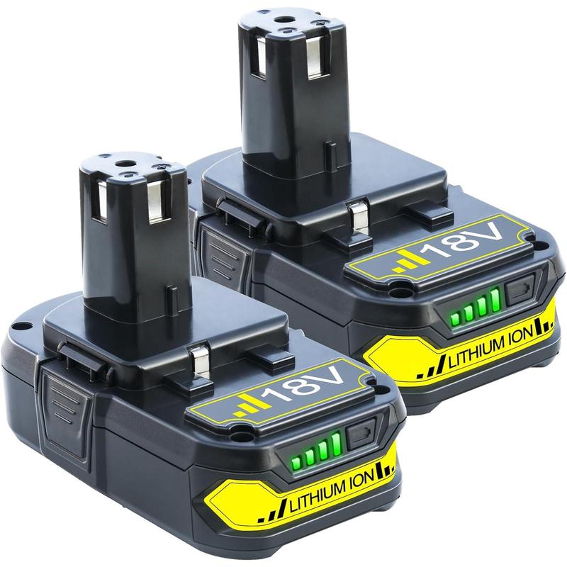 2Pack 3.0Ah Replacement for Ryobi 18V P102 P103 P104 P105 P108 - TikTok ...