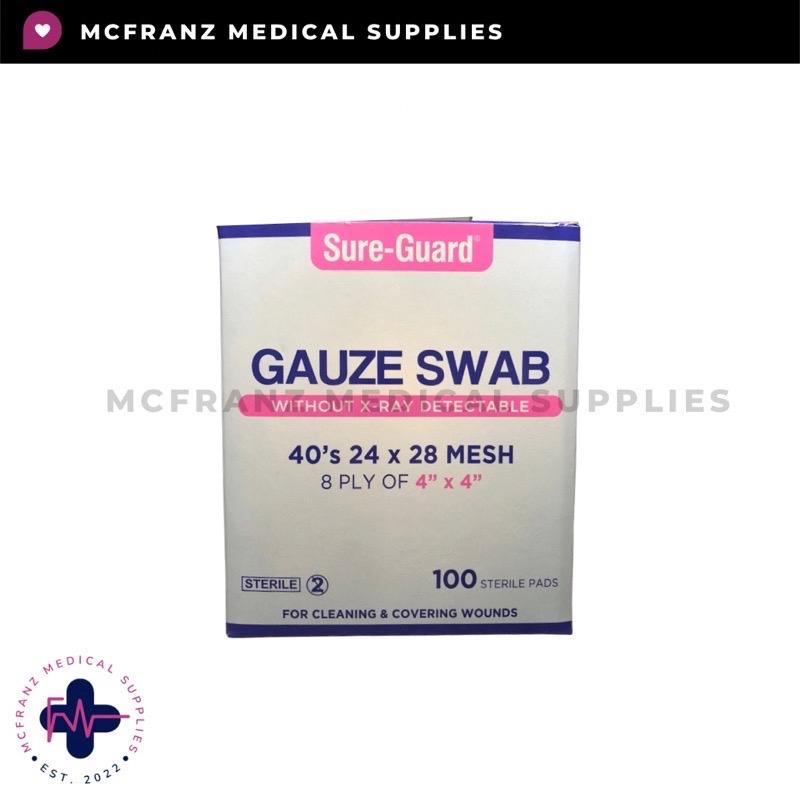 Gauze Pad sterile Sureguard (Sold per box 100pcs) - TikTok Shop Philippines