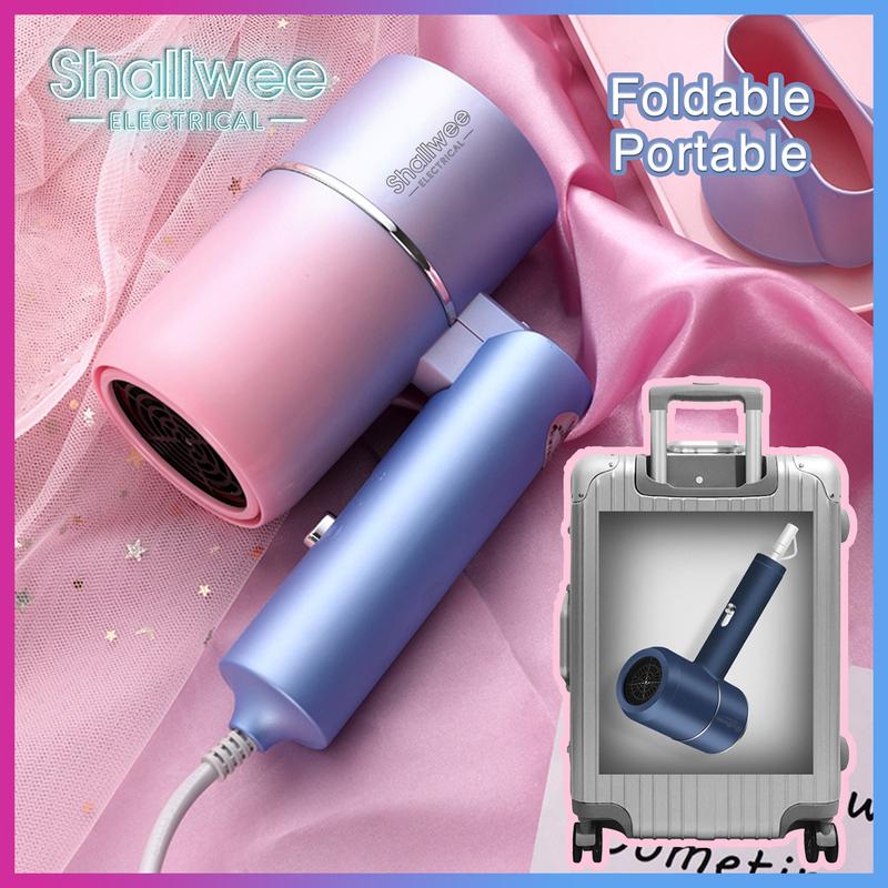 Shallwee Ion 850W Strong Wind Hair Dryer Mini Travel Electri - TikTok ...