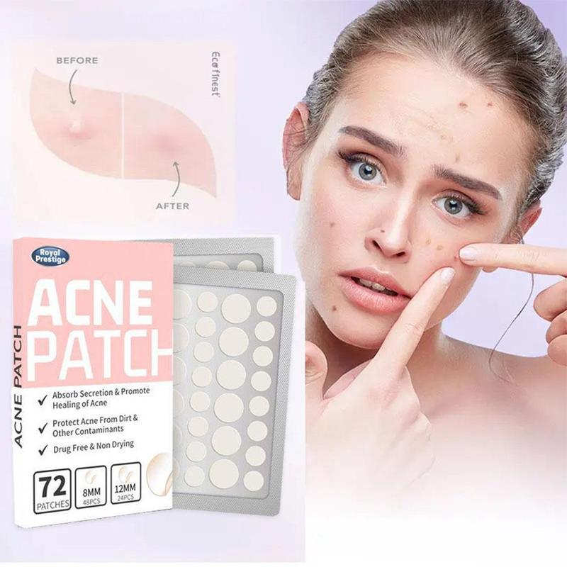 Tampalan Jerawat, 72pcs, Tidak Nampak dan Tanpa Jejak, Tampalan ...