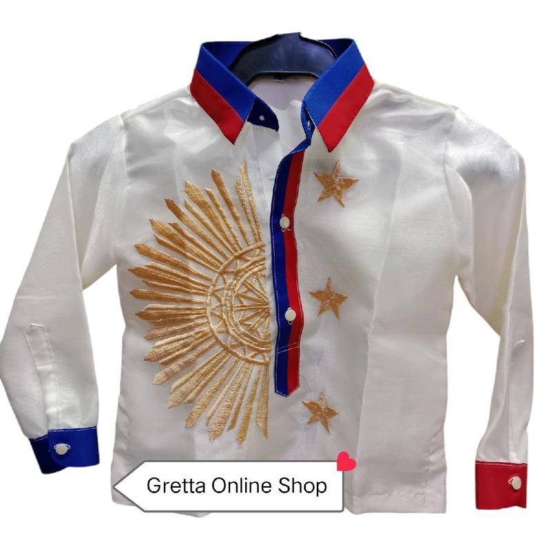 Pilipinas Barong sinag design pambata - TikTok Shop Philippines