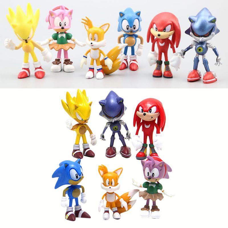 Sonic The Hedgehog Pvc Toys Fun Collectible Figures For Kids - TikTok ...